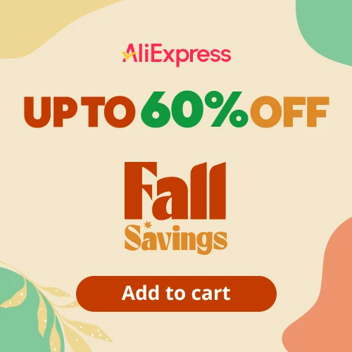 Розпродаж Осіння економія Аліекспрес - Fall Savings AliExpress